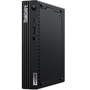 Lenovo ThinkCentre M75q Gen 2 Tiny Desktop Computer, AMD Ryzen 5 PRO 5650GE 3.4GHz, 8GB RAM, 256GB SSD, Windows 11 Pro, Black