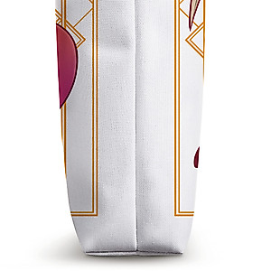 June's Journey Art Deco Illustration Tote Bag - Gold Tote Bag