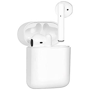 Wireless Earbuds, Bluetooth Earbuds IPX7 Waterproof Wireless Bluetooth with Microphone Charging Case 30H Playtime,Pop-ups Auto Pairing Hi-Fi Stereo Sound Headset for iPhone/Samsung/iOS/Android