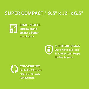 Mid-America Bag 50120 Rack Sack Bathroom Waste Bag