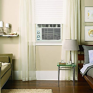 Danby DAC050MB1WDB 5,000 Window Air Conditioner, 2 Cooling and Fan Settings, Easy to Use Mechanical Rotary Controls, Ideal for Rooms Up to 150 Square Feet, 5000 BTU, White
