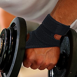 MOONSMILE TFCC Wrist Brace (1Pair),Ulnar Wrist Brace for TFCC Tear,Right and Left Wrist Brace,Wrist Wraps Support for Tendonitis,Tennis Wrist Support for Golf/Hand Brace/Carpal Tunnel/Wrist Pain