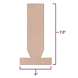 ZenToes Turf Toe T-Straps - 10 Pack Moleskin Splints for Big Toe Injuries - Adhesive Toe Straighteners