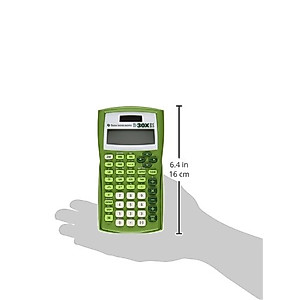 Texas Instruments TI-30X IIS 2-Line Scientific Calculator, Lime Green