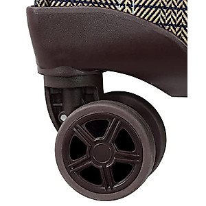 LONDON FOG Brentwood II 20" Expandable Spinner Carry-On, Cappuccino, Inch