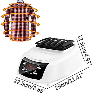 WIKINK Electric Clothes Dryer, 1500W Portable Negative Ion Clothes Drying Machine with Timing & Remote Control, Indoor Clothes Airer Drying Machine for Cloth Drying Sterilizing