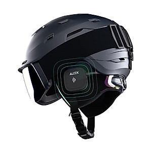 ALECK 006™ - Universal Bluetooth Wireless Hi-Fi Audio and Communication Speakers for Ski and Snowboard Helmets