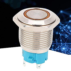 Switch 2Pcs for Industrial Equipment for CNC Lathes(Yellow)