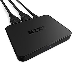 NZXT Signal 4K30 Full HD USB Capture Card - ST-SESC1-WW - 4K60 HDR and 240Hz at Full HD (1080p) - Live Streaming and Gaming - Zero-Lag Passthrough - Open Compatibility