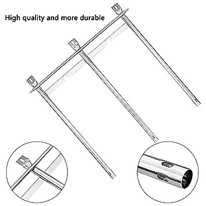 Hisencn Replacement Rebuild Kit for Sonoma CGR27, CGR27LP, CGR30, CGR30LP Gas Grill Stainless Steel Burner, Stainless Steel Heat Plates Tent