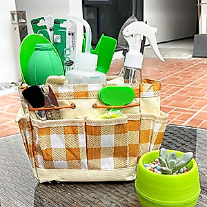 Succulent Tools Set Mini Indoor Gardening Tools Kit with Bag for Transplanting-Pink