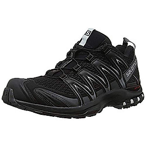 Salomon Men's XA PRO 3D Trail Running Shoes for Men, Black / Magnet / Quiet Shade, 12