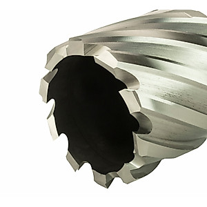 Steel Dragon Tools 1-9/16" x 1" High Speed Steel Annular Cutter with 3/4" Weldon Shank