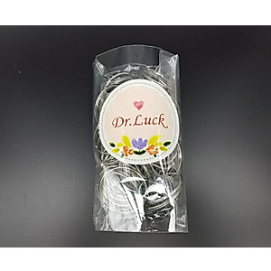 50 Pcs 38mm 1.5" Round Edged Split Key Chain Ring Connector Keychain Keyring,Silver Steel Round Edged Circular Keychain Ring Clips