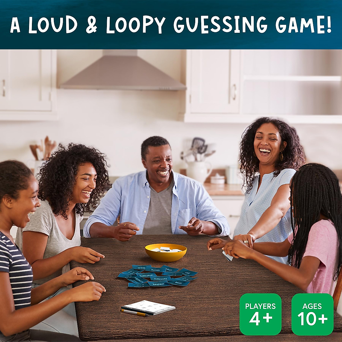 Baffling Bowl - Hilarious 600 Cards Guessing Game for Kids, Teens & Adults, Fun, Bonding for Friends & Family, Challenges for Game Nights, Parties, Gifts for Ages 10, 11, 12, 13 and Up, Players 4+