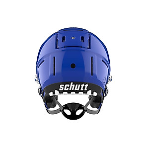 Schutt Sports F7 LX1 Youth Football Helmet, Facemask NOT Included, Royal Blue, X-Large
