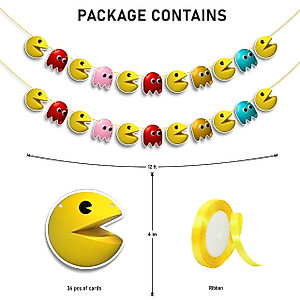 Seyal® Pacmn Ghost Garland Decoration