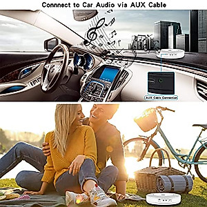 Rechargeable Portable Bluetooth CD Player,Lukasa Compact Music CD Disc Player for Car/Travel, Home Audio Boombox with Stereo Speaker & LCD Display,Support CD USB AUX Input,2000mAh