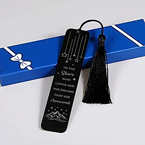 Bookmark Gift for Women Men Friendship Gifts for Women Bookmark for Fans Book Lovers Reader Birthday Christmas Inspirational Gift 1 PCS Double-Sided