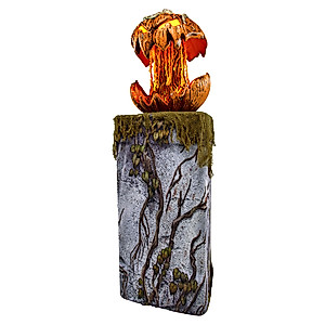 Spirit Halloween 3.8 Ft Gourdo Animatronic | Decorations | Animated | Halloween Decor | Plays Sounds