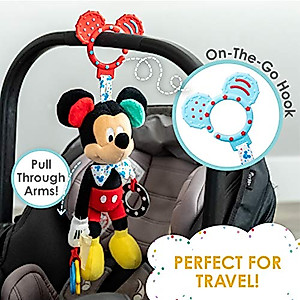 KIDS PREFERRED Baby Mickey Mouse On The Go Pull Down Activity Toy