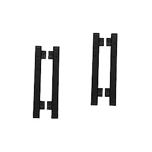 Ciieeo 2 Pairs Keyboard Rails Keyboard Stand for Desk Keyboard Bearing Rail Construction Bearing Slide Under Desk Tray Metal Keyboard Practical Keyboard Stand Set Furniture Steel Office