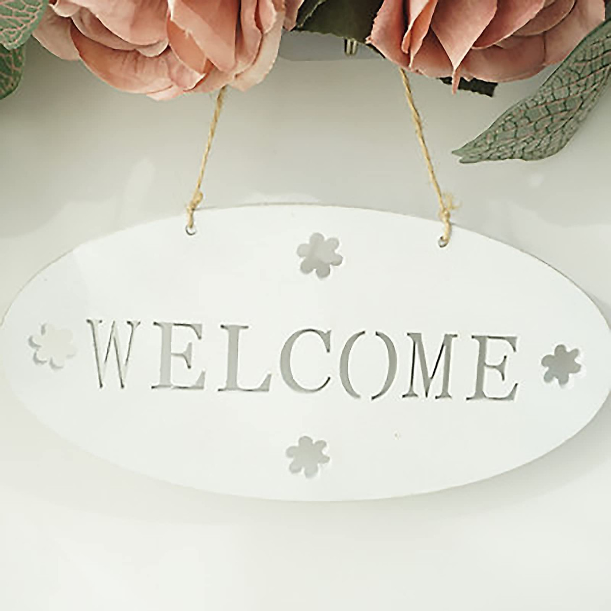 WYSRJ Artificial Flower Swag 30Inch Rose Swag Flowers Wedding Arch Swag Artificial Floral Swag Wreath for Wedding Home Room Garden Lintel Decoration