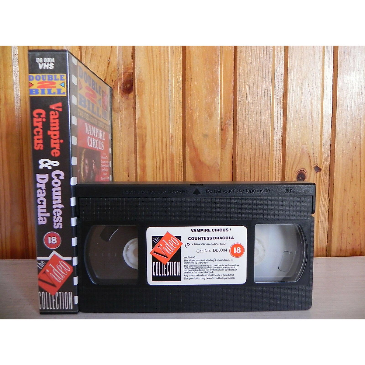 Vampire Circus - Countess Dracula - Double 2 Bill - Cert (18) - Pal VHS