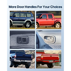 ECCPP Door Handle Exterior Outside Outer Front Driver Passenger Side for 2001-2011 for Ford Ranger