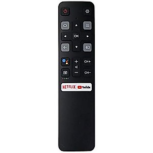 BESIA New Remote RC802V FNR1 fit for TCL TV 40S334 50S434 55S434 75S434 40S330 70S430 32S334 55S435 50S435 43S43432S6500A 65P8S 65P8 55P8S 49S6800FS 49S6800 32S6500S 32S6800S 32S6510S 32A325 32A323