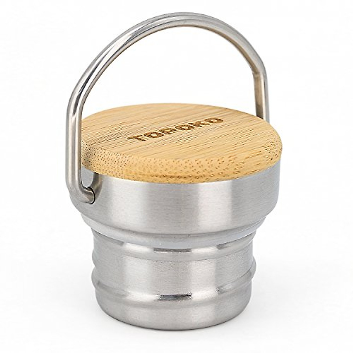 Replacement Lid for Hydro Flask Standard Mouth 12, 18, 21, 24 oz & Simple Modern Ascent 12-64oz Bottles BPA-free Leakproof Bite Lid Bamboo Lid Water Bottle Accessories