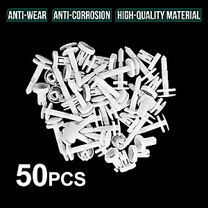 TOPCNOEM 50Pcs Car Door Panel Retainer Clips Compatible with GM Chevy GMC 15960325 - C1500 C2500 C3500 K1500 K2500 K3500 Pickup Jimmy Yukon Blazer Tahoe Suburban