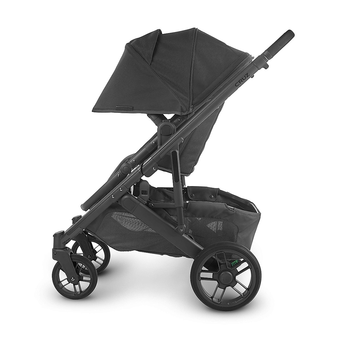 Cruz V2 Stroller - Jake (Black/Carbon/Black Leather) + Infant Snug Seat
