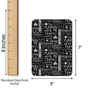 Big Dot of Happiness Give Thanks - Bingo Cards and Markers - Thanksgiving Party Bingo Game - Set of 18