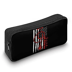 American Flag Nurse Pencil Case Pencil Pouch Coin Pouch Cosmetic Bag Office Stationery Organizer