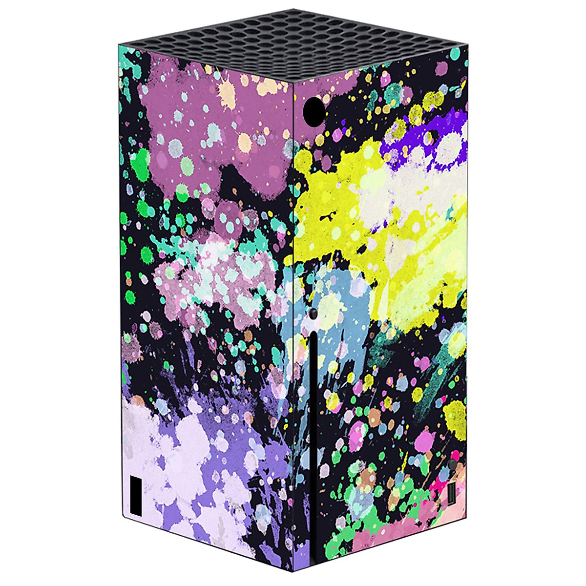 PlayVital Watercolour Splash Custom Vinyl Skins for Xbox Series X, Wrap Decal Cover Stickers for Xbox Series X Console Controller
