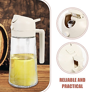 Olive Oil Spray Bottle Glass Seasoning Bottle Kitchen Oil Container Cooking Oil Dispenser Glass Vinegar Pot Oil Bottle Kitchen Gadgets Oil Sprayer Oil Pot Vinegar Dispenser