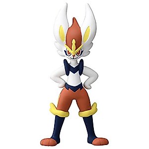 Takaratomy Pokemon Monster Collection Moncolle MS-35 Cinderace Pyrobut Liberlo Figure