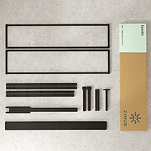 ZINUS Lorelai 14 Inch Metal Platform Bed Frame / Mattress Foundation with Steel Slat Support / No Box Spring Needed / Easy Assembly, King