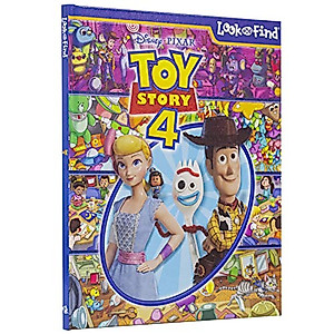 Disney Pixar Toy Story 4 Woody, Buzz Lightyear, Bo Peep, and More! - Look and Find Activity Book - PI Kids