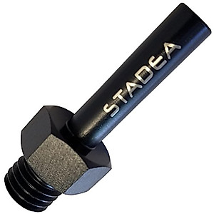 Stadea ADC104K Core Bit Adapter for Threaded Diamond Core Drill Bit Hole Saw - 3/8" Round to 5/8" 11 Male