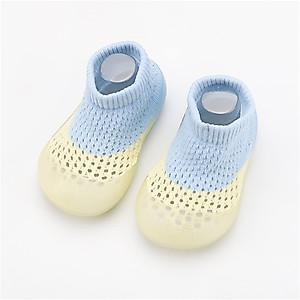Eoailr Baby Walking Shoes, Sock Shoes Toddler Girls Slippers Toddler Rain Boots Size 7 Kids Light Up Shoes Princess Shoes for Girls 4-6 Kids Swim Shoes Kids Waterproof Shoes