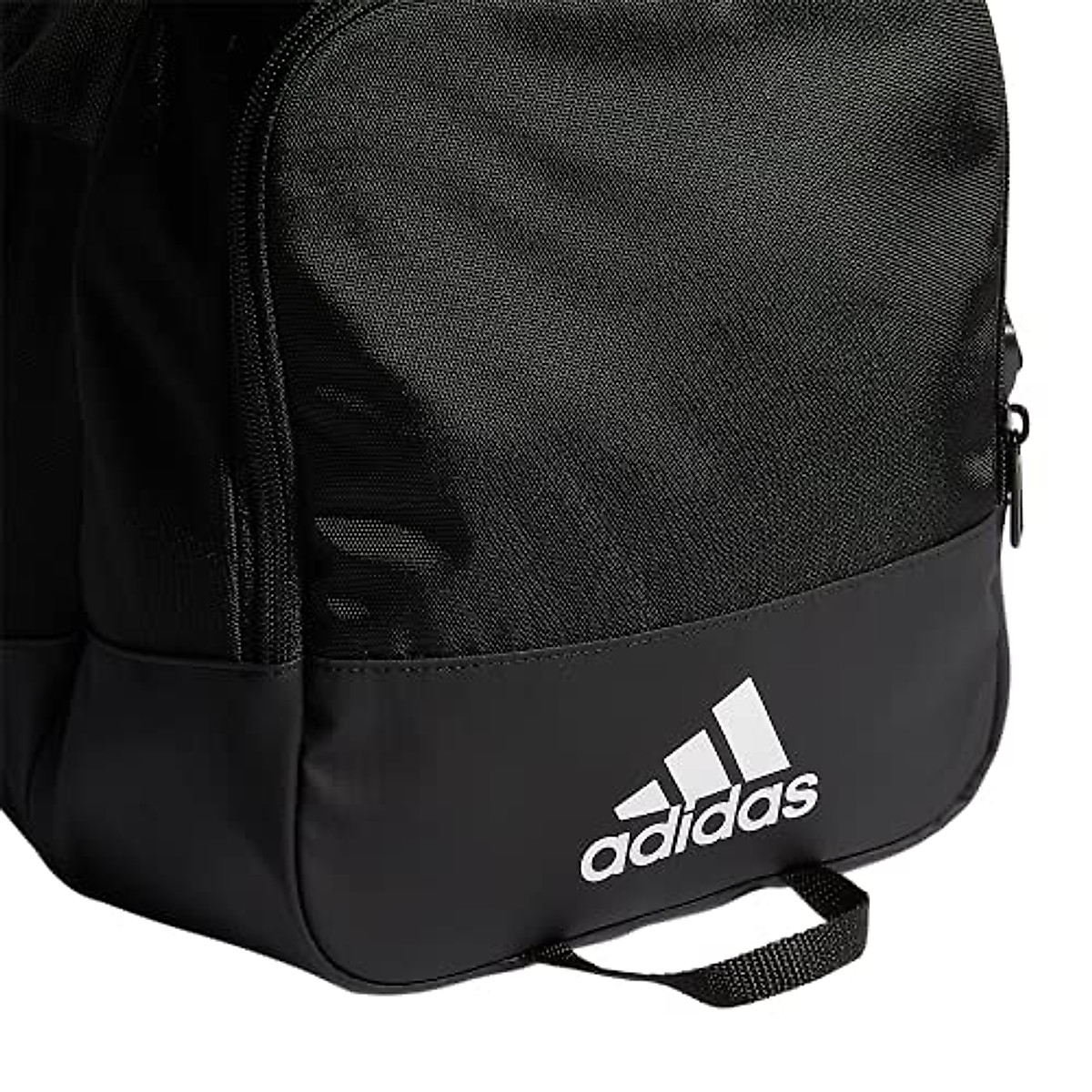 adidas Unisex Defender 4 Small Duffel Bag, Black/White, One Size