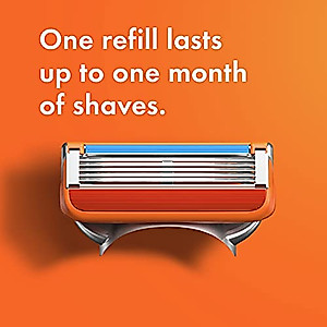 Gillette Fusion5 Men's Razor Blades, 4 Blade Refills