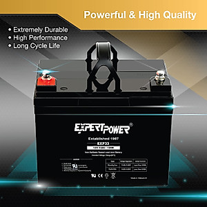 ExpertPower 12v 33ah Rechargeable Deep Cycle Battery [EXP1233 ]