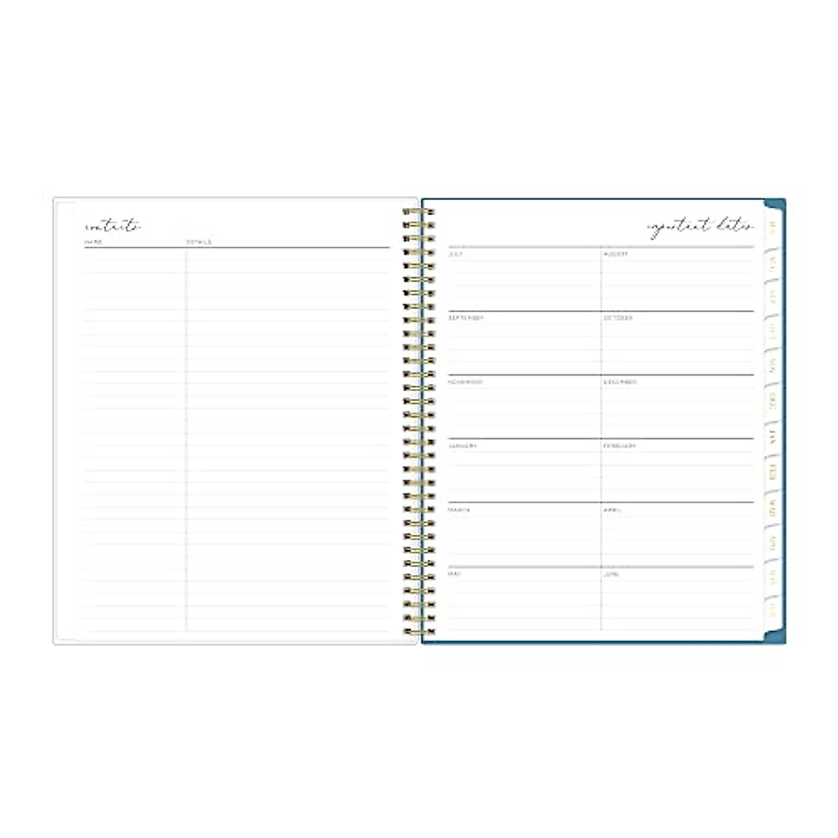 2023-2024 Blue Sky™ Life Note it® CYO Weekly/Monthly Academic Planning Calendar with Notes, 8-1/2" x 11", Bella, July 2023 to June 2024, 142181
