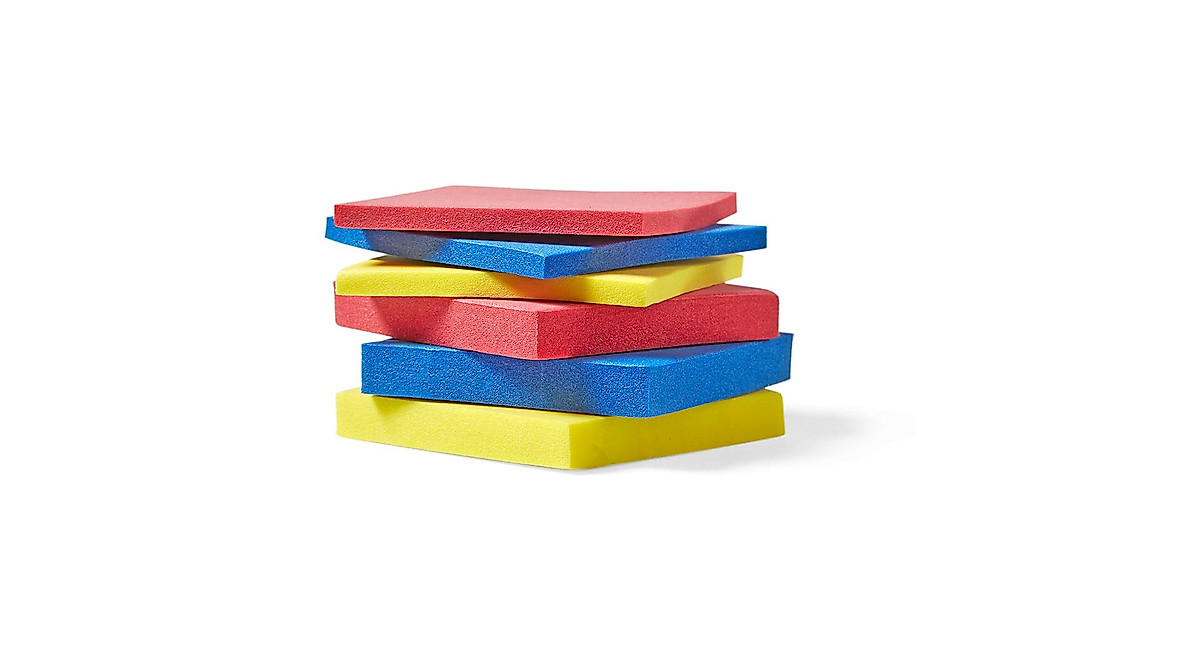 hand2mind Foam Attribute Blocks Kit - Fun Geometry Learning