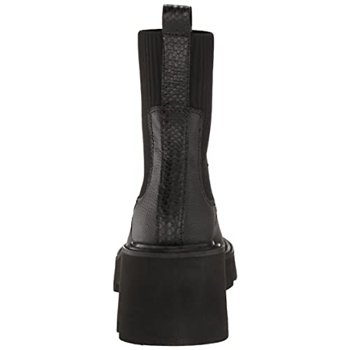 Dolce Vita Women's Hoven Fashion Boot, Black Leather H2O, 8.5