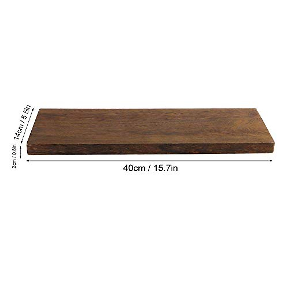 Hoseten Floating Shelves, Floating Wall Shelves, Floating Wood Shelf, Strong Bearing Force Floating Shelves for Store Books for Store Photos(40142cm)