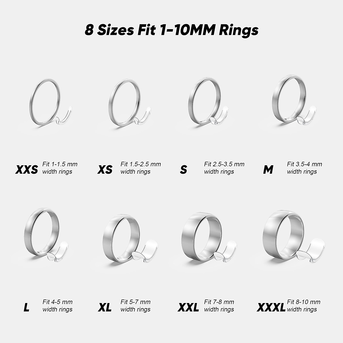 Ring Size Adjuster for Loose Rings for Any Rings Ring Size Reducer Spacer Ring Guard